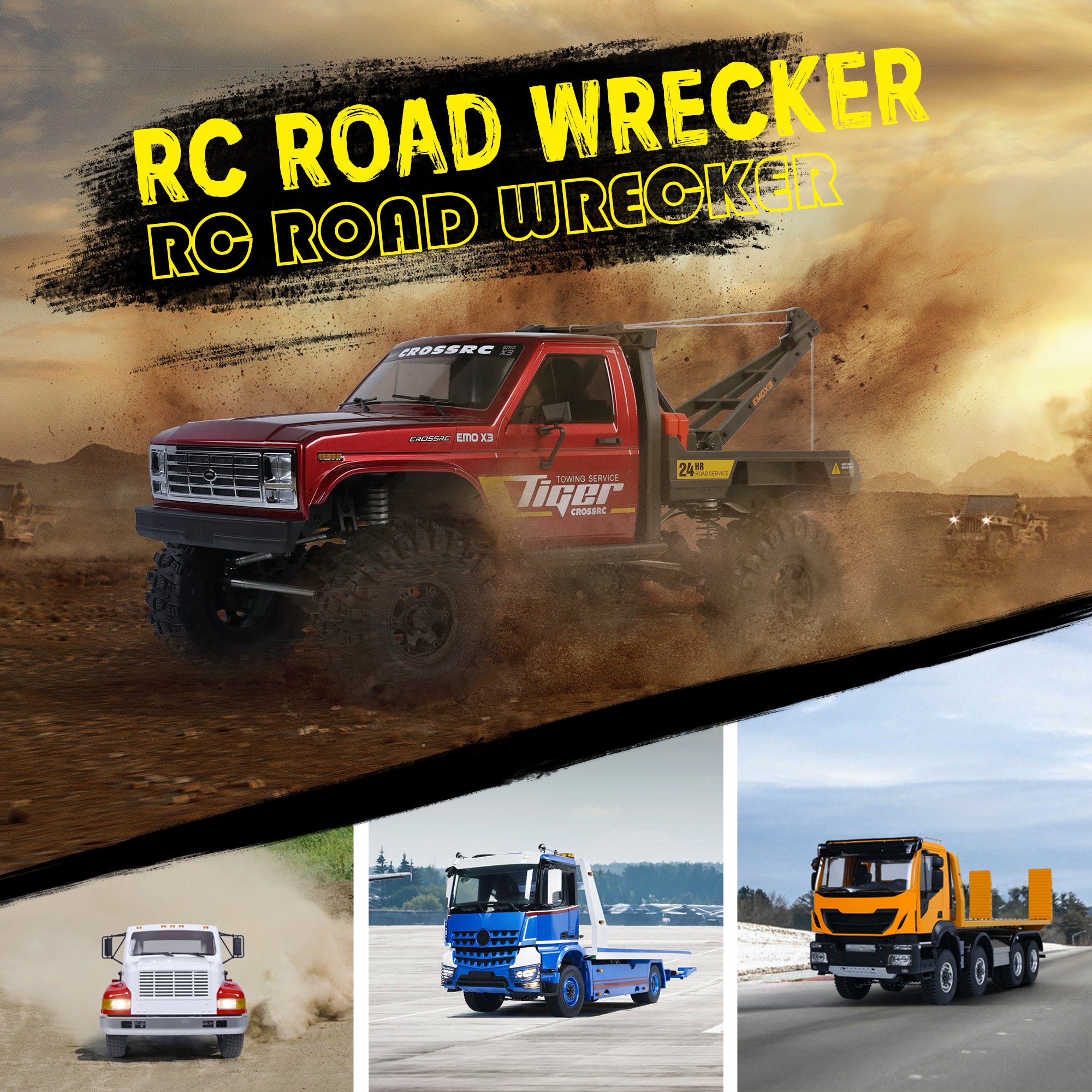 RC Road Wrecker – RC Construction Vehicle Store