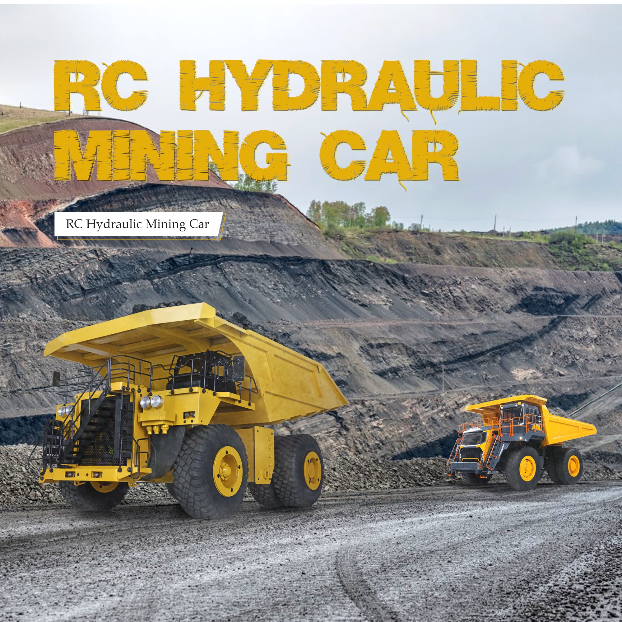 RC Hydraulic Mining Car – RC Construction Vehicle Store