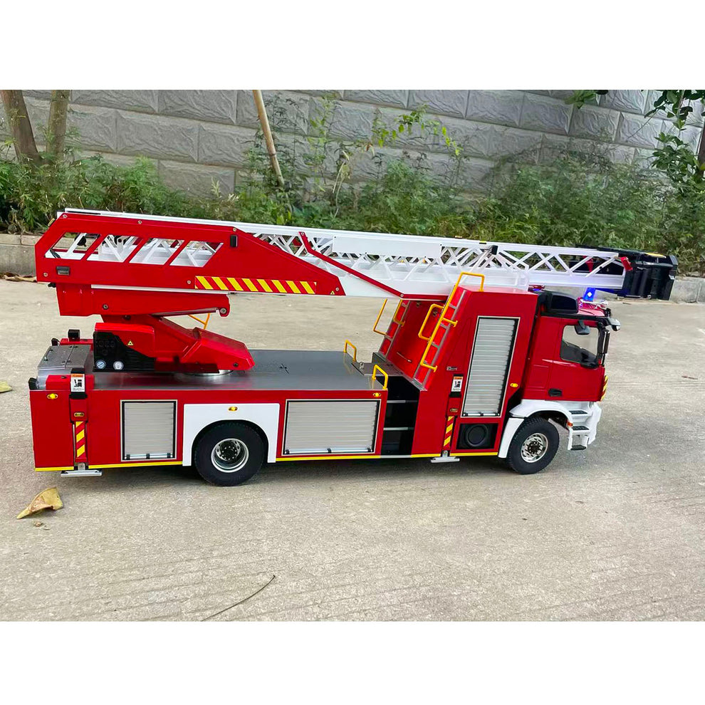 2Speed 1/14 4*4 Metal Chassis Electric Remote Control Lift Ladder Fire ...