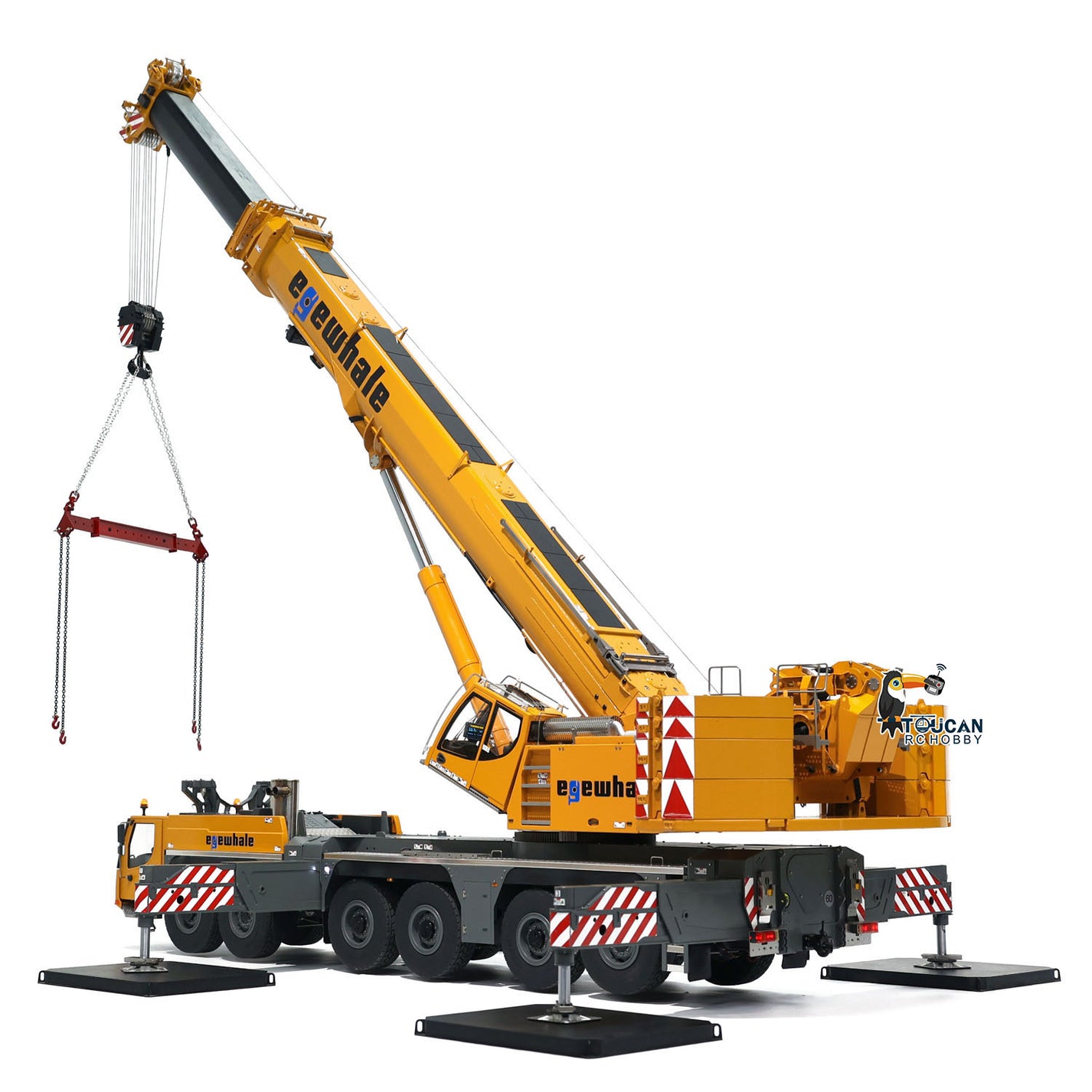 Pre-Order Eyewhale 1/14 6 Axles LTM1350 RC Hydraulic Mobile Cranes 5M ...
