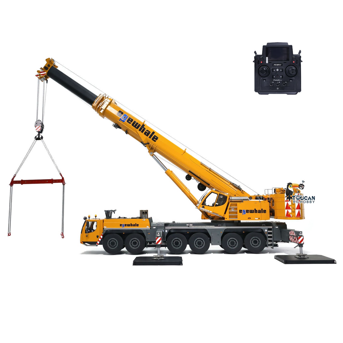 Pre-Order Eyewhale 1/14 6 Axles LTM1350 RC Hydraulic Mobile Cranes 5M ...